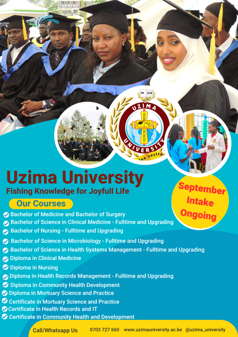 Accessing Uzima University Student Portal - Jua Kenya
